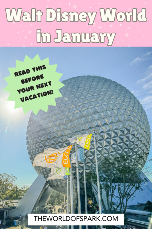 Walt Disney World in January - The World of Spark
