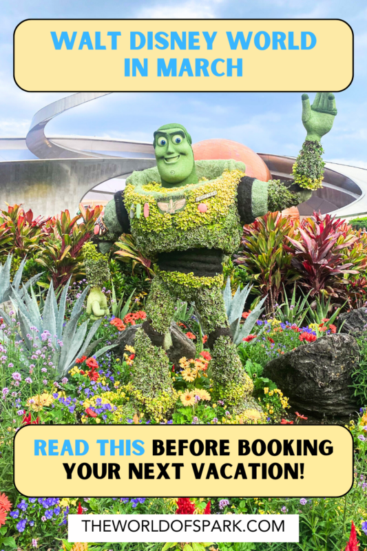Walt Disney World in March - The World of Spark